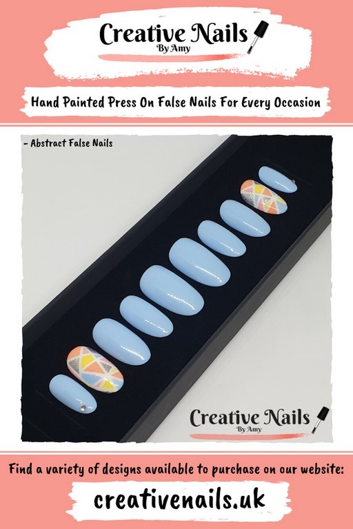 Abstract False Nails | Creative Nails